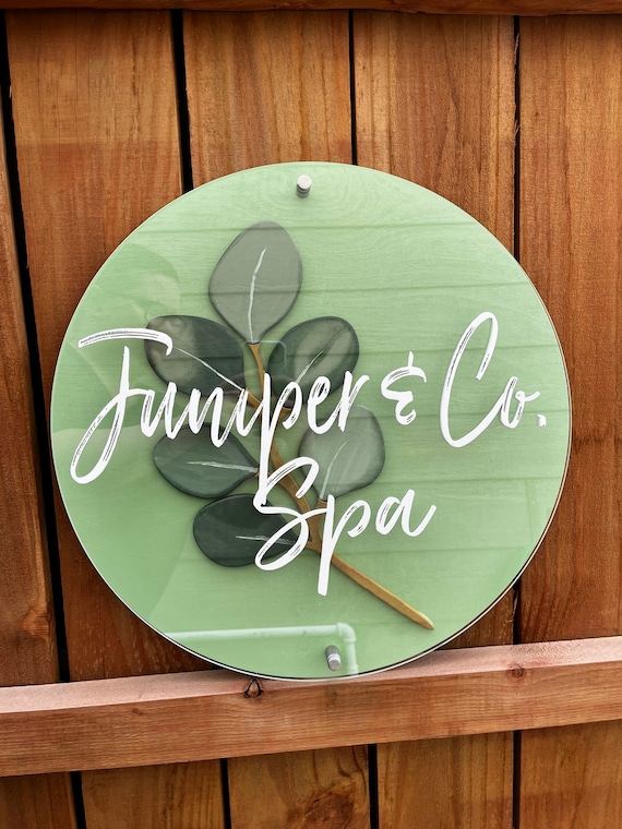 Double Layer Logo Sign - Etsy