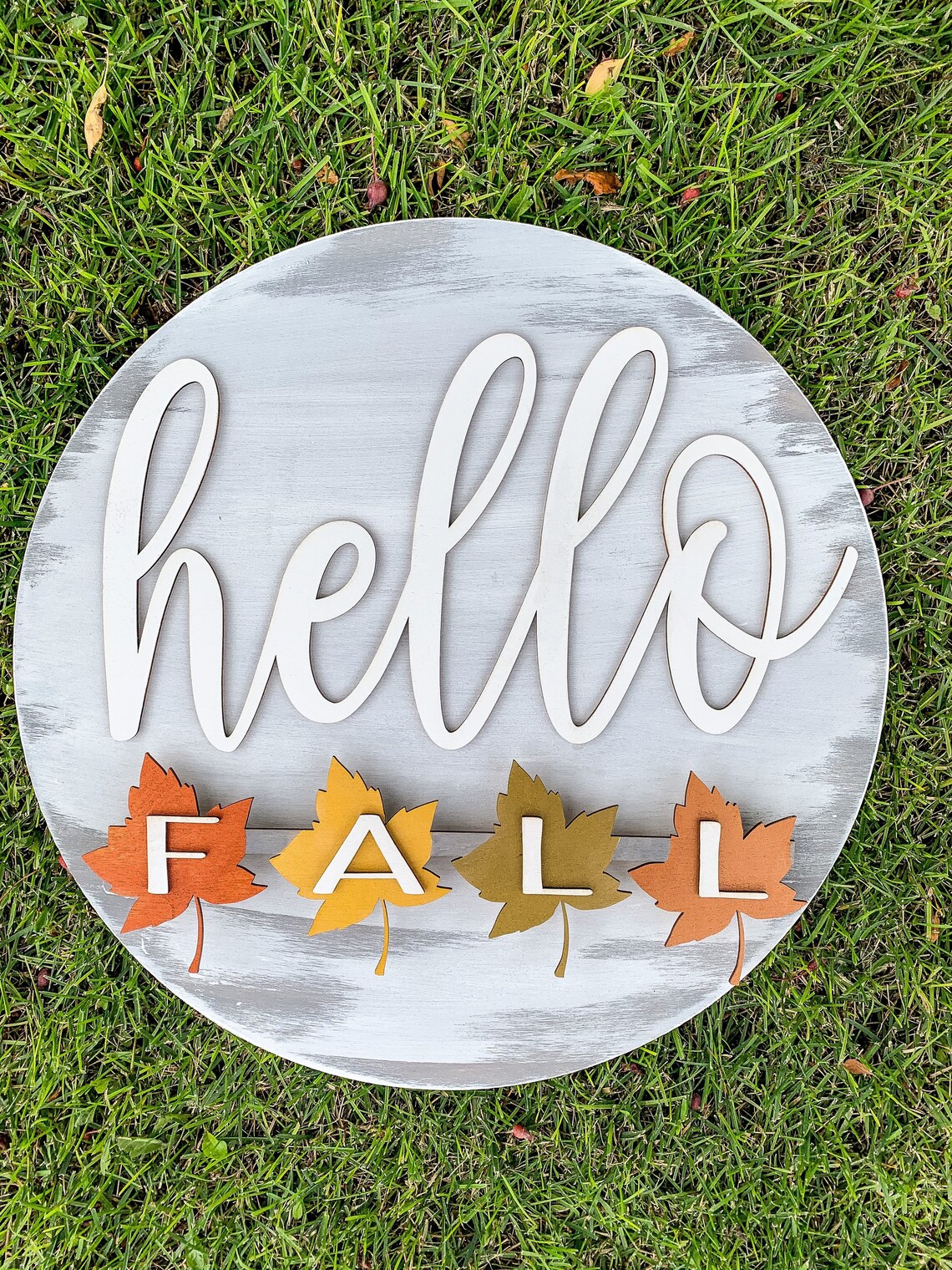 Original Seasonal Interchangeable Hello Sign - Etsy