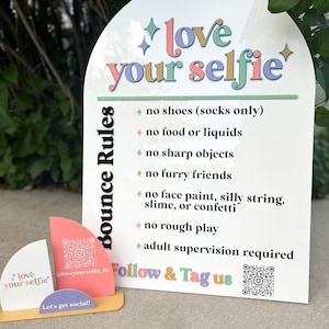 Bounce House Rules Signage - Etsy UK