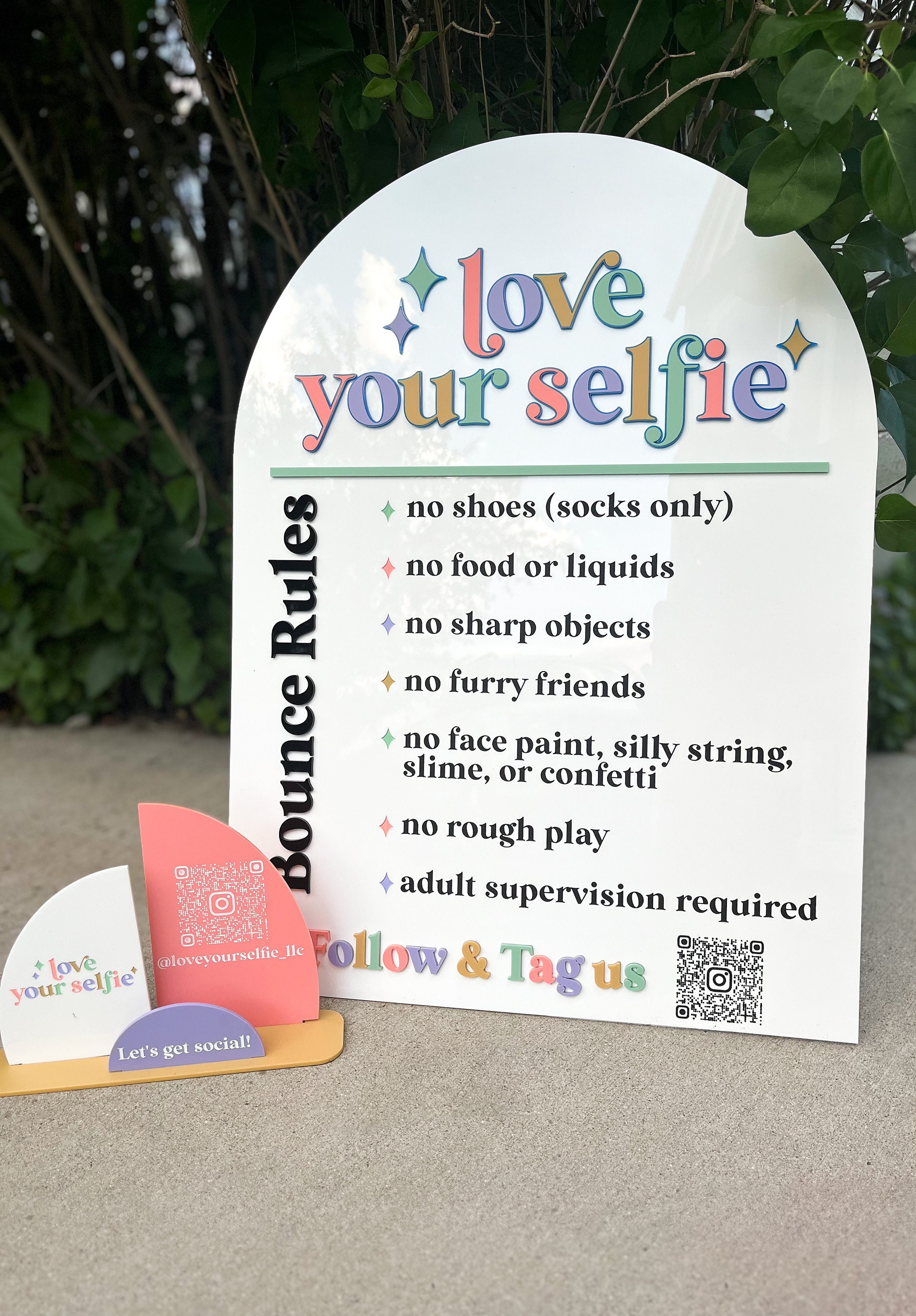 Bounce House Rules Signage - Etsy