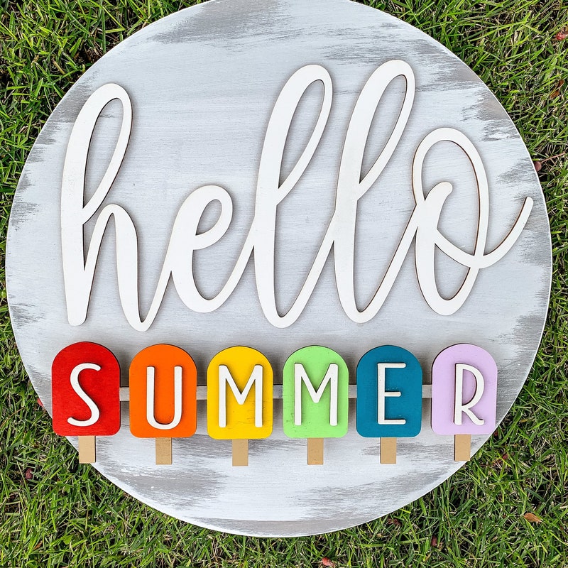 Seasonal Sign - Etsy