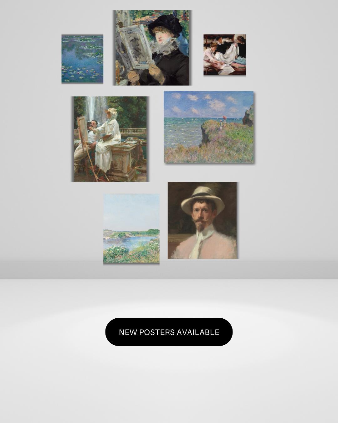 Curated Vintage Impressionist Art Prints Bundle – Set of 7 | Digital ...