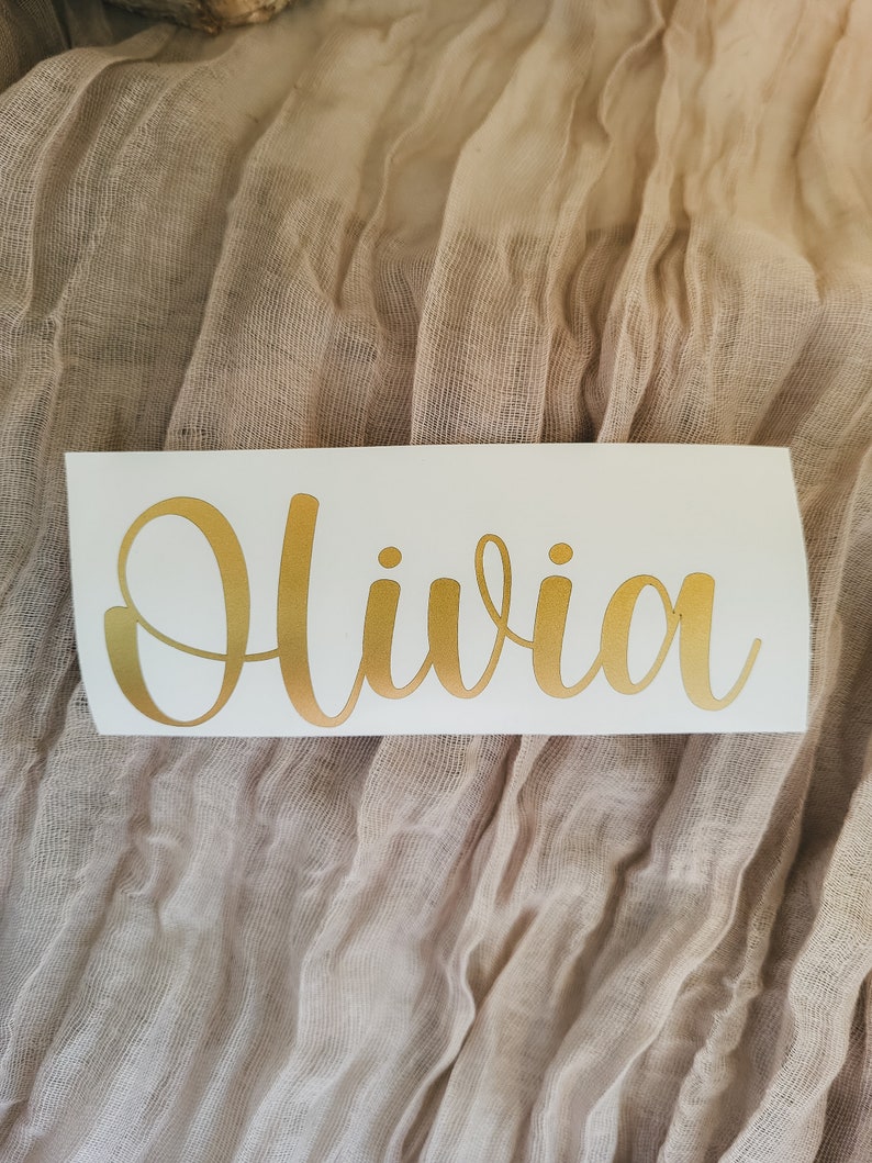 Gepersonaliseerde vinyl naam stickers | Stickers voor waterflessen ...