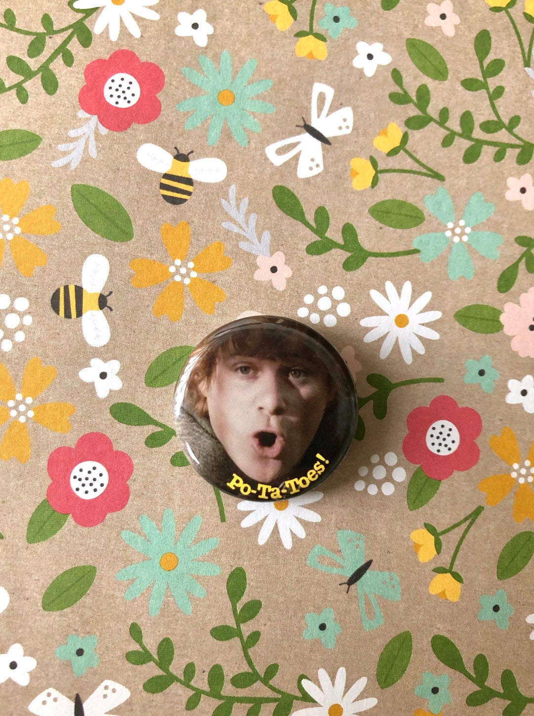 Lord of the Rings Inspired Samwise Gamgee Potatoes 1.25 Inch Button ...