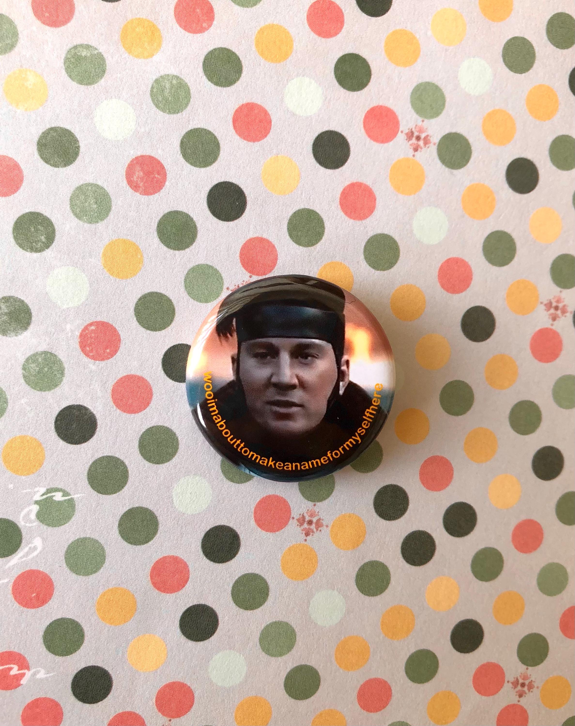 Channing Tatum Inspired Gambit 1.25 Inch Button! / Handmade / Pinback ...