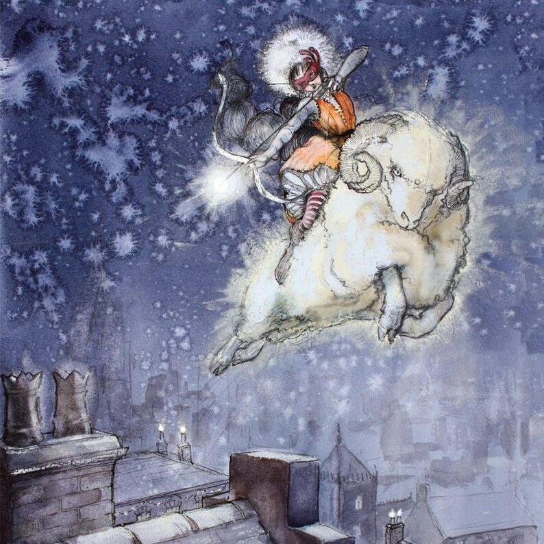 Emily Kapff 'the Spirit Post' Signed and Mounted Giclee Fairy Print 29 ...