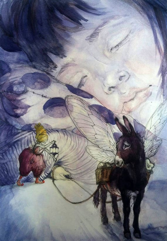 Nursery Tooth Emily Kapff 'the Toothfairy' | Etsy