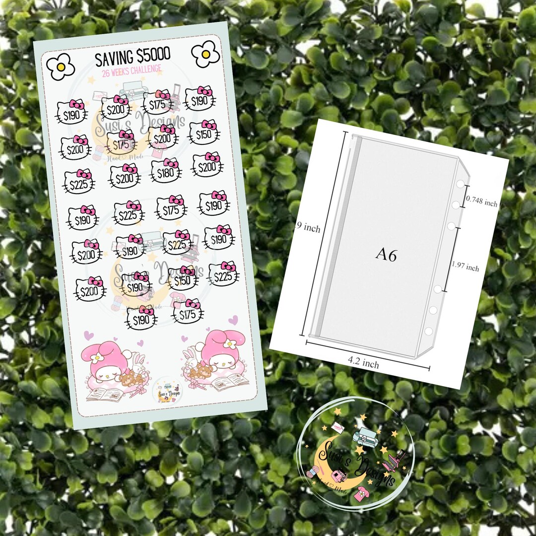 Laminate 5000 Challenge , Biweekly Saving Challenge - Etsy