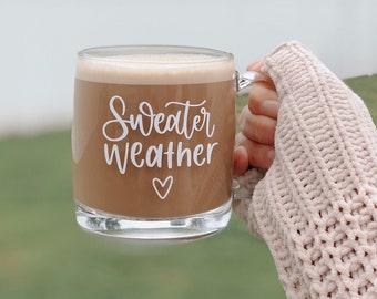 Sweater Weather Coffee Mug - Etsy