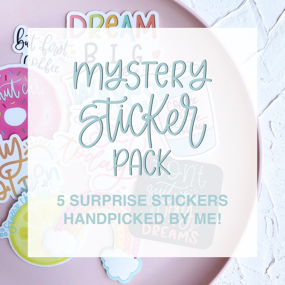 Mystery Sticker Pack Surprise Stickers Sticker Bundle - Etsy