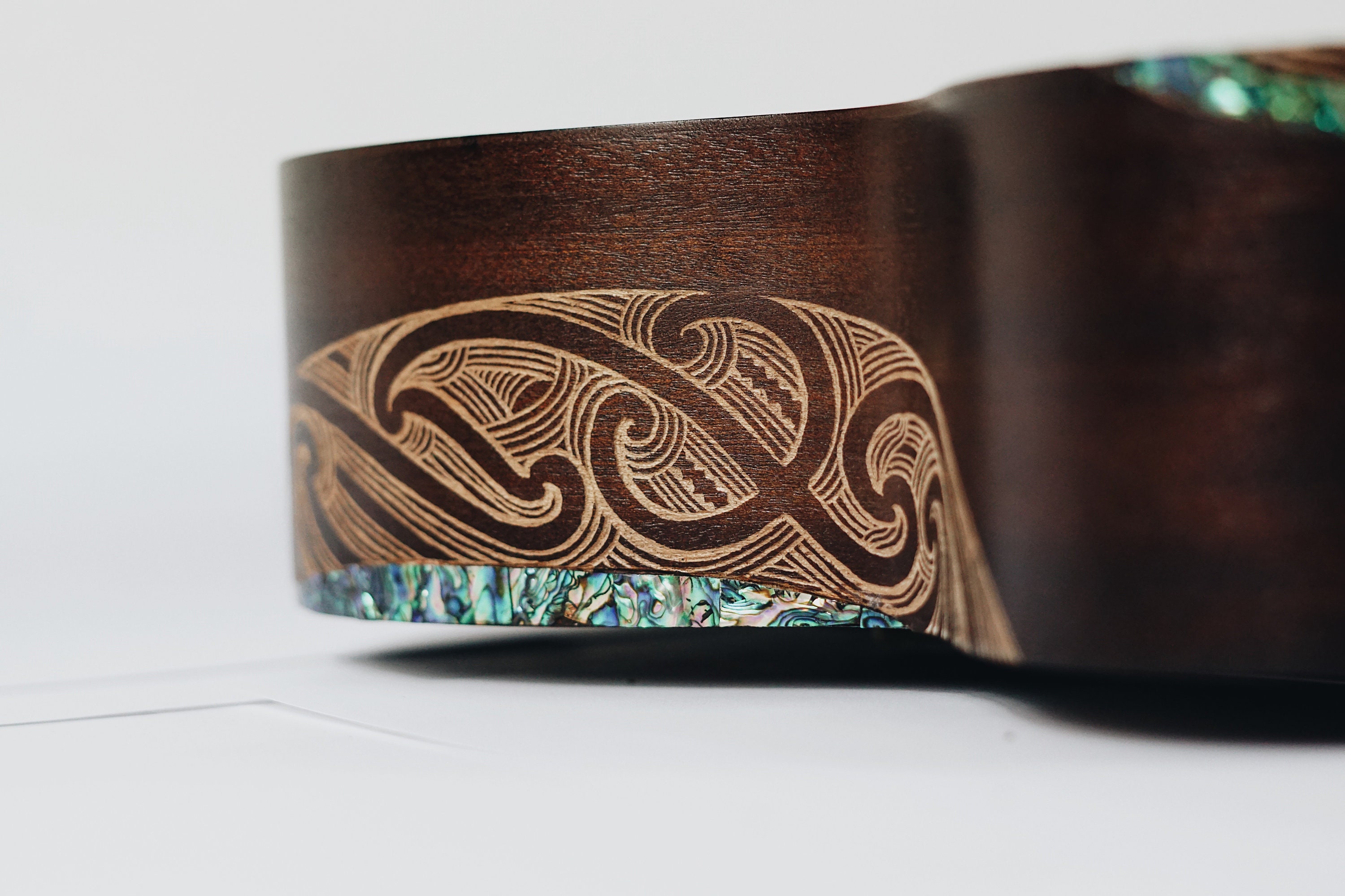 Hand Crafted Ukulele (maori Inspired Piece) - Etsy