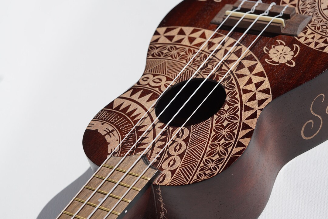 Polynesian Customized Ukulele / Hawaiian / Fijian Made to Order - Etsy