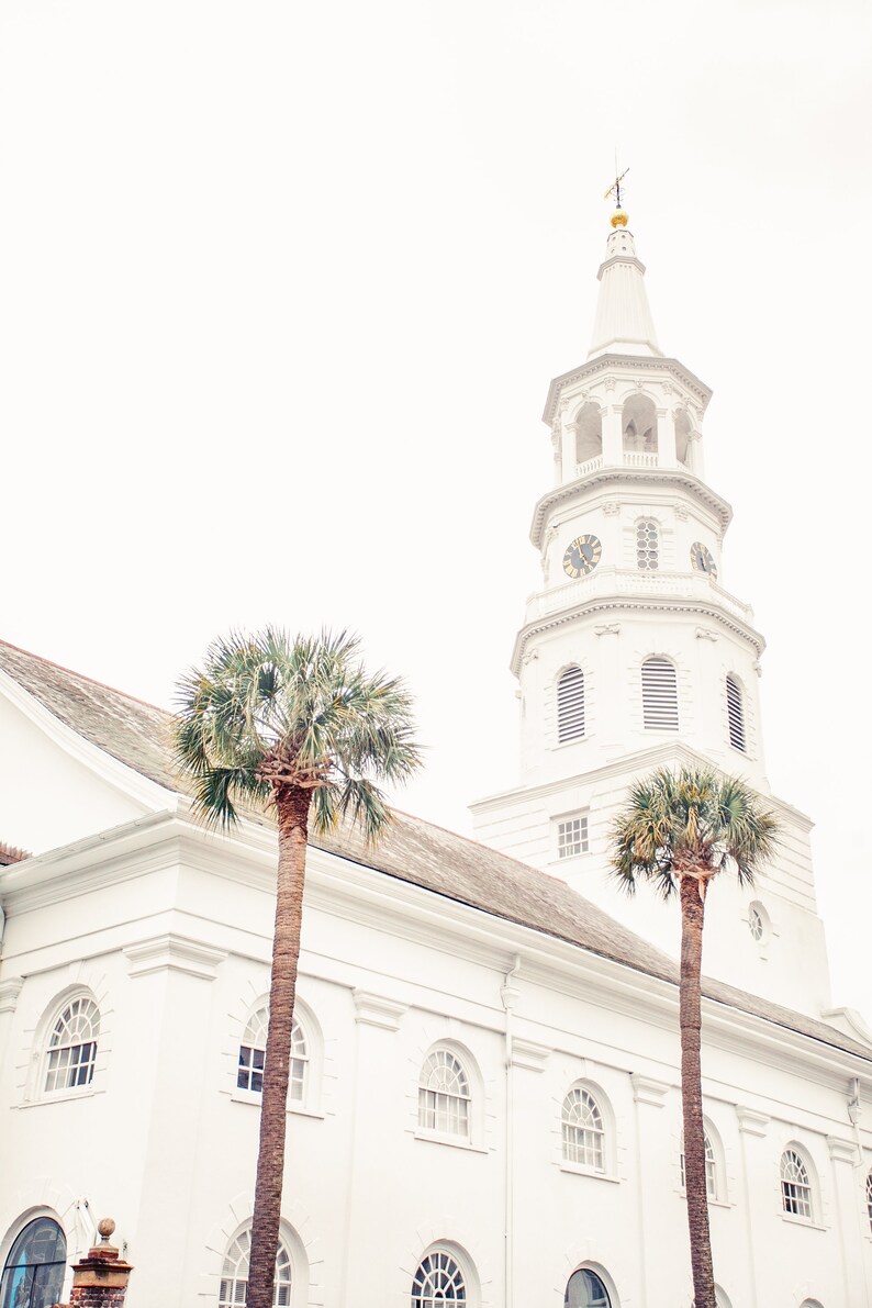 Charleston Photography Print, Southern Wall Decor, Charleston SC, St ...