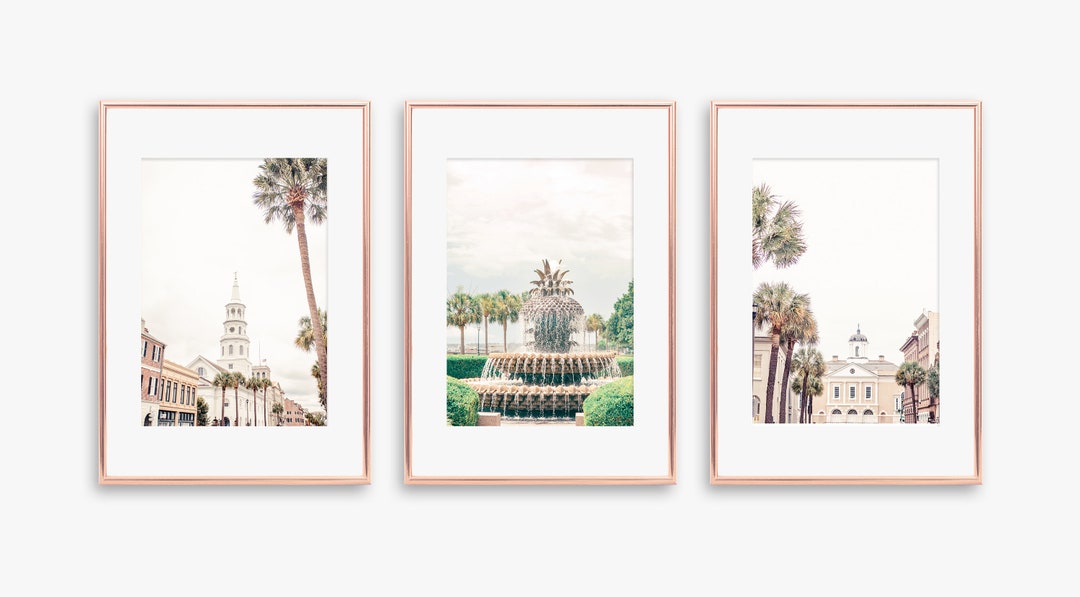 Charleston Photography, Charleston Art, Charleston Print Set, Southern ...