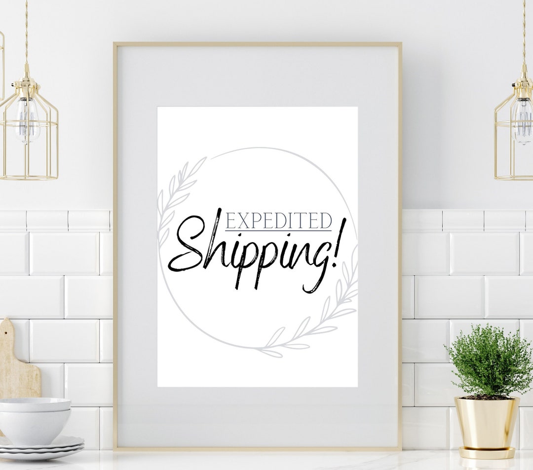 Expedited Shipping - Etsy