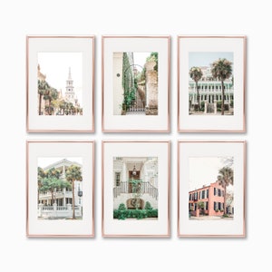 Charleston Photography Print Set, Print Set of 6, Charleston SC ...