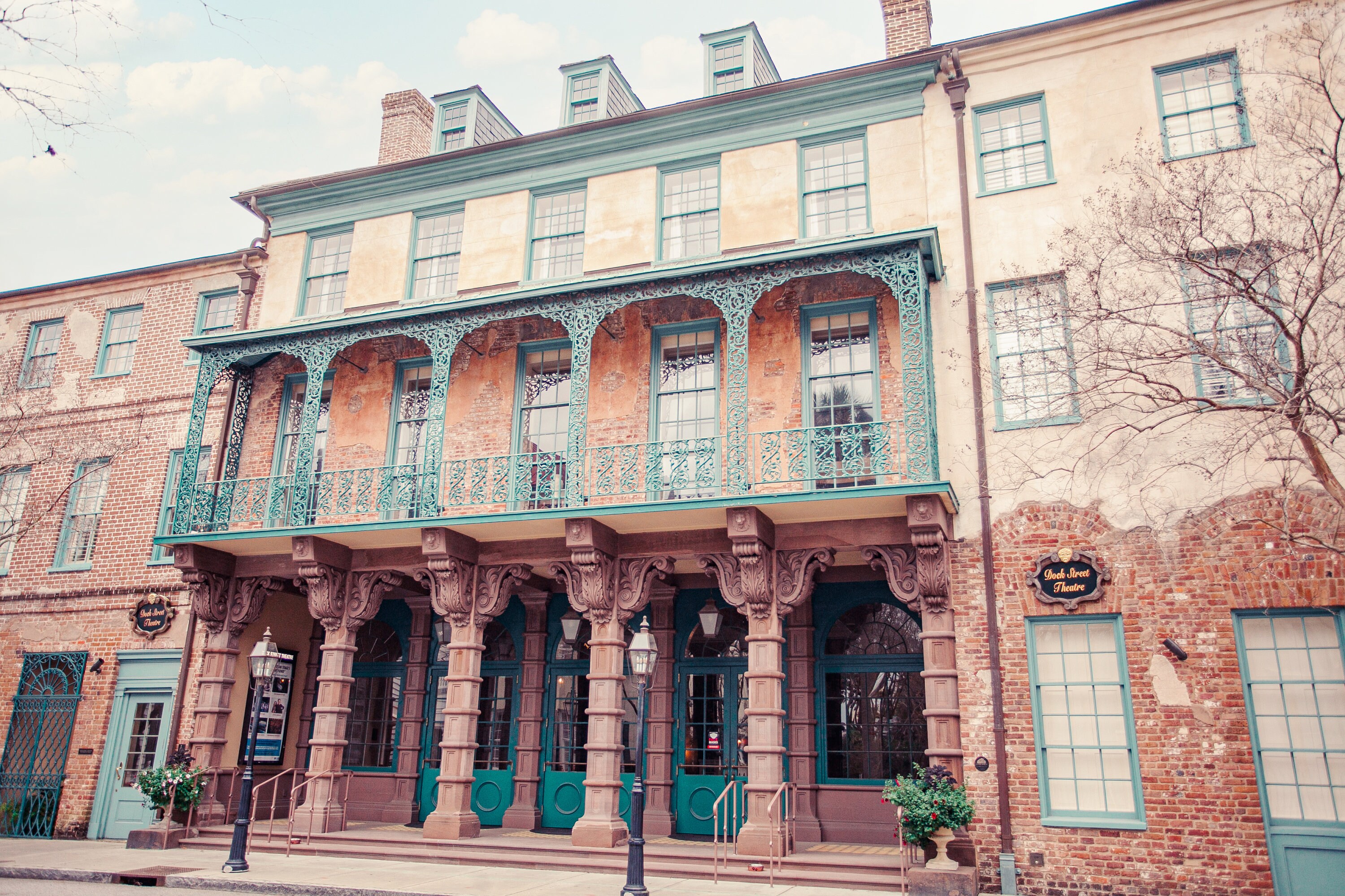 Dock St. Theatre Charleston Photography Charleston Print | Etsy