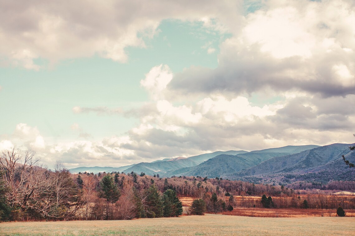 Smoky Mountain Landscape, National Park Photography, Nature Print ...
