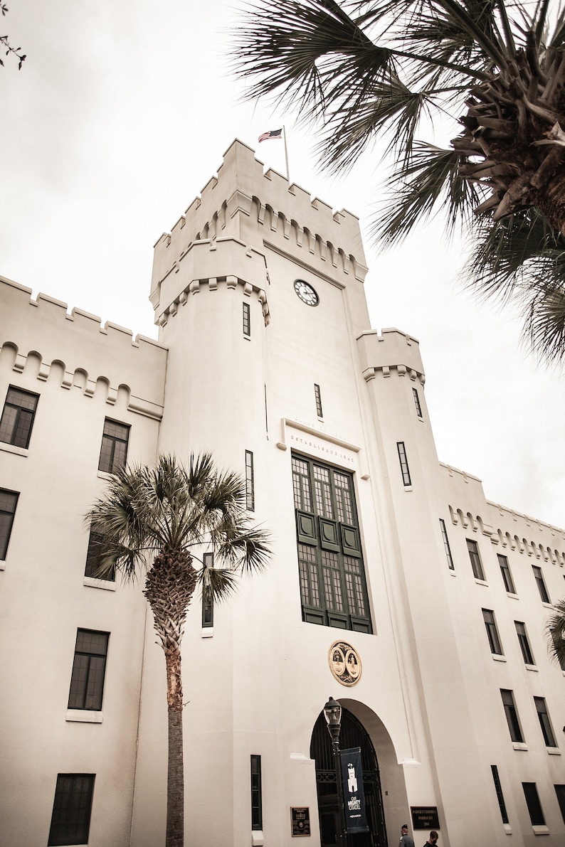 The Citadel Citadel Military College Citadel Photography - Etsy