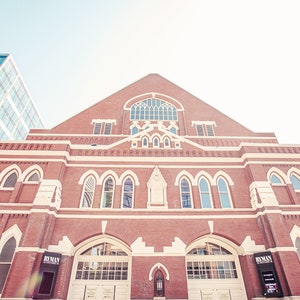 The Ryman Auditorium, Nashville Photography Print, Music City, Grand ...