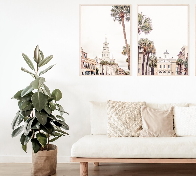 Charleston SC Charleston Gift Idea Southern Wall Art - Etsy