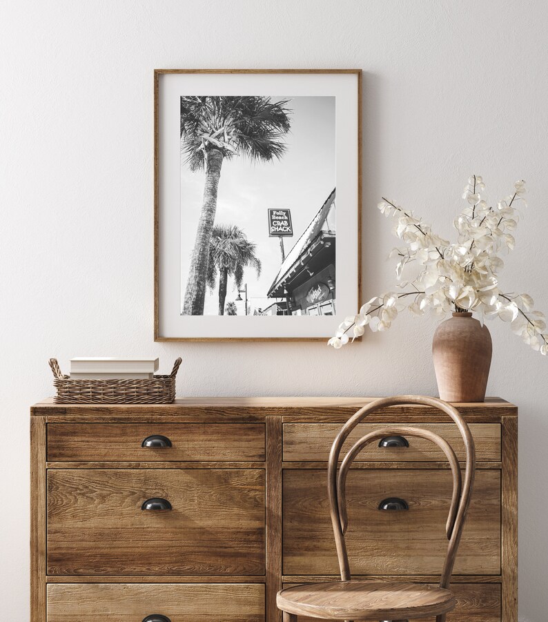 Folly Beach Crab Shack Sign Folly Beach Print Folly Beach | Etsy