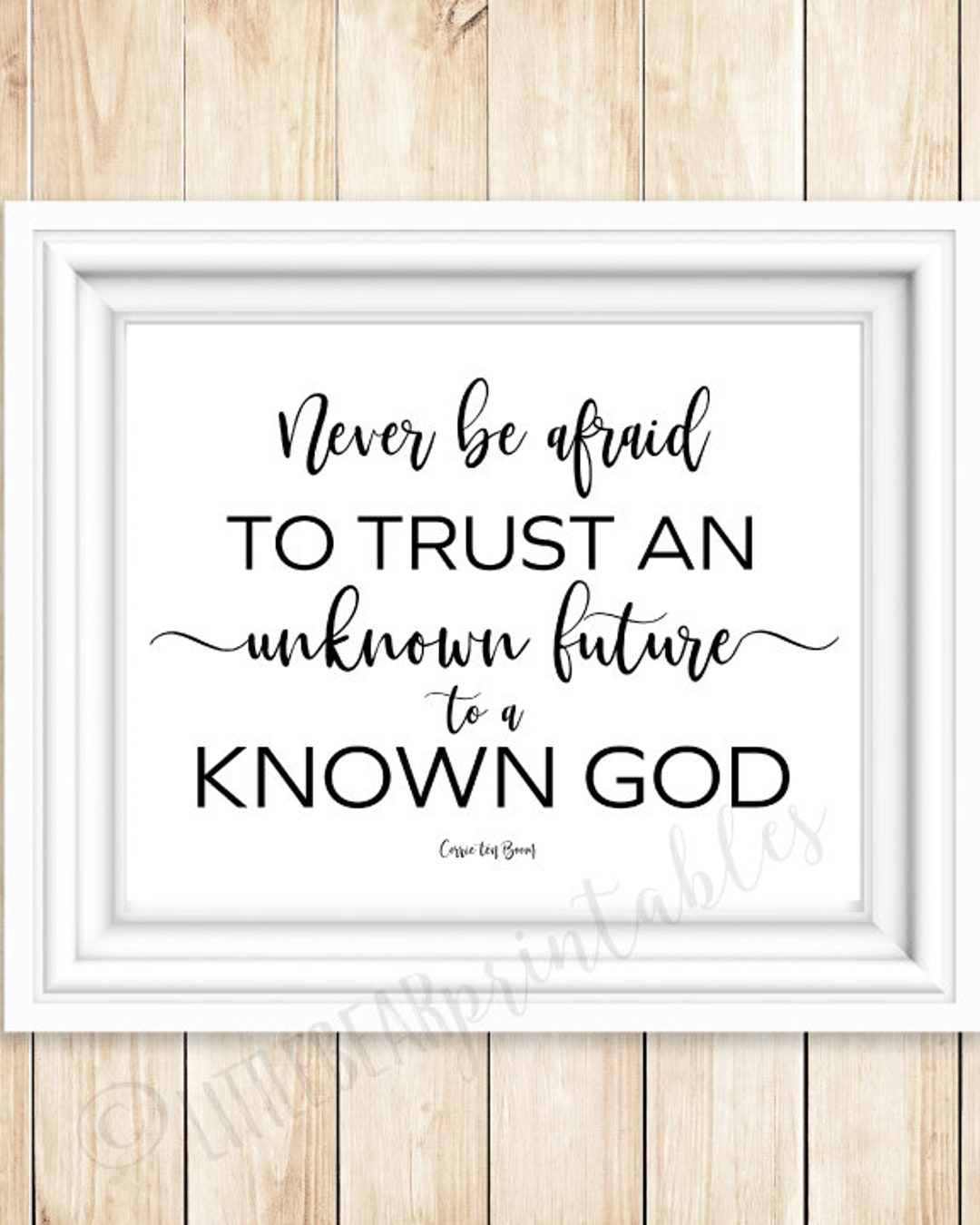 Mysterious Future Quotes Never Be Afraid To Trust An Unknown Future To