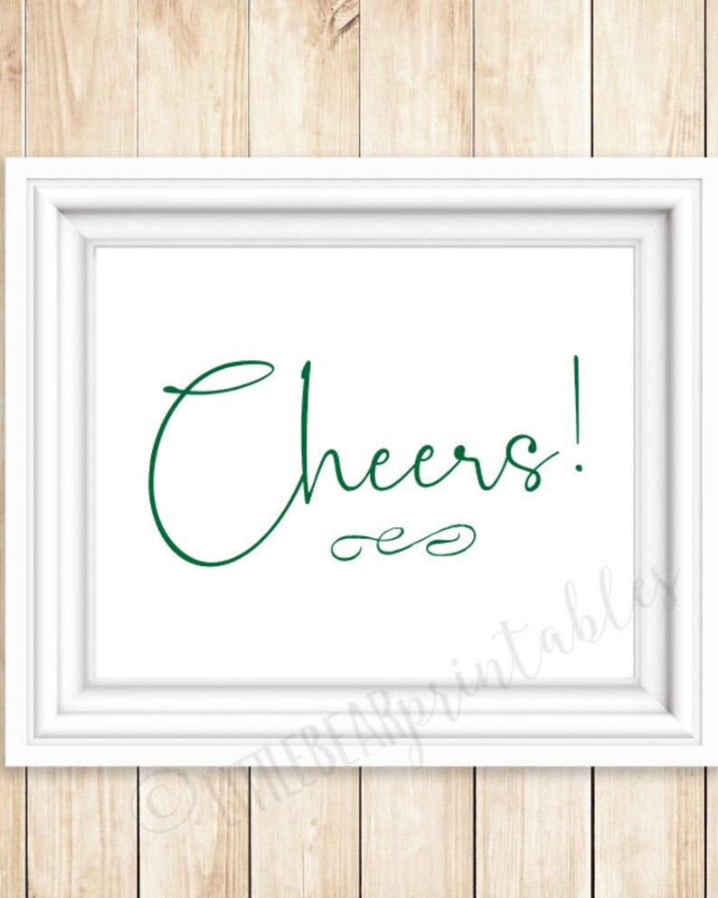 Irish Printable Slainte Cheers Printable Wall Art Irish | Etsy