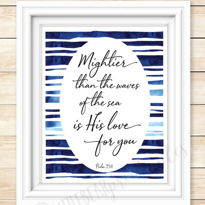 Nautical Bible Verse - Etsy
