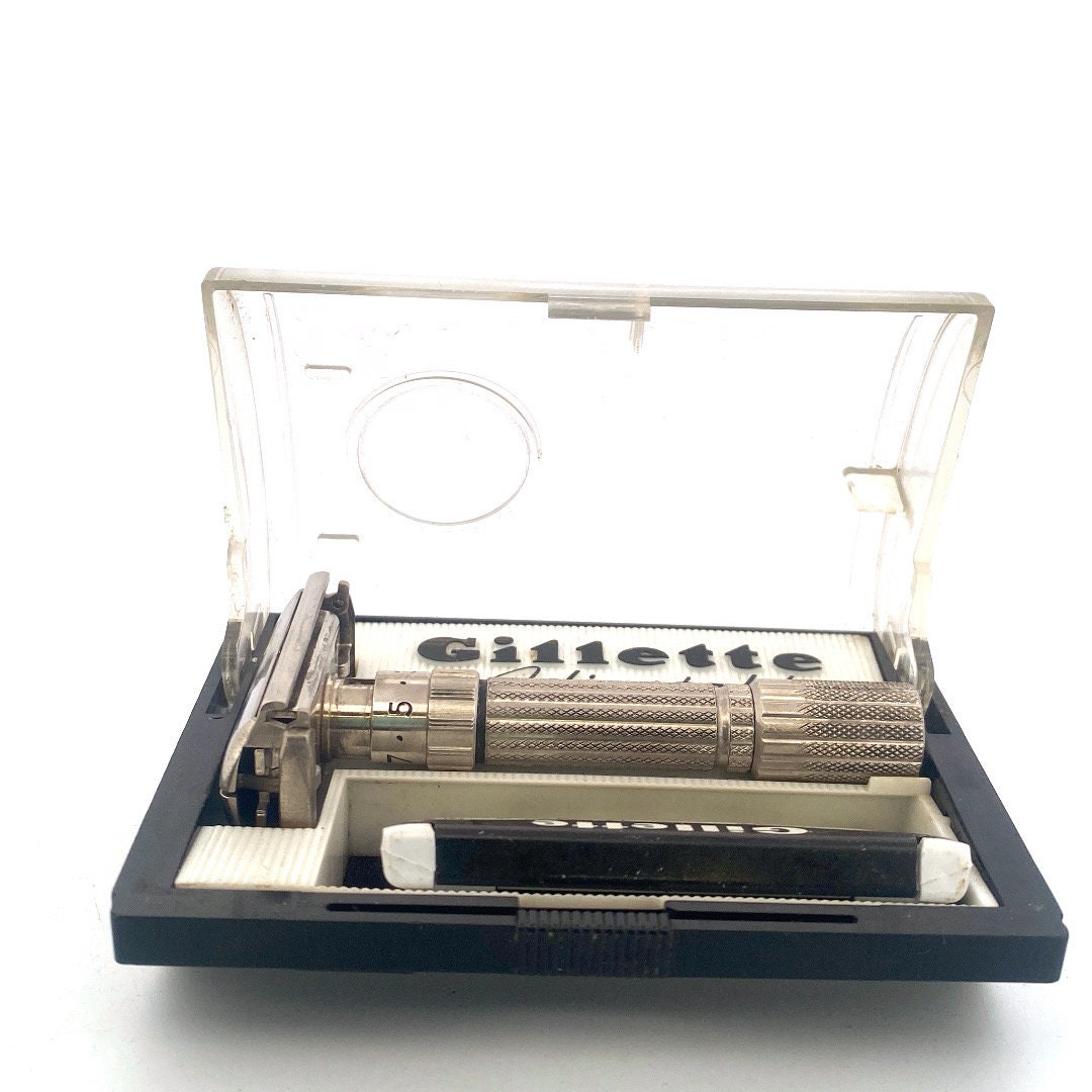 Vintage 1959 Gillette fatboy Razor Set Please See Description - Etsy