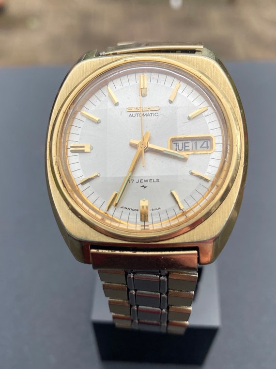 Vintage 1980’s Seiko Automatic Watch 7009-811LR - 17 … - Gem