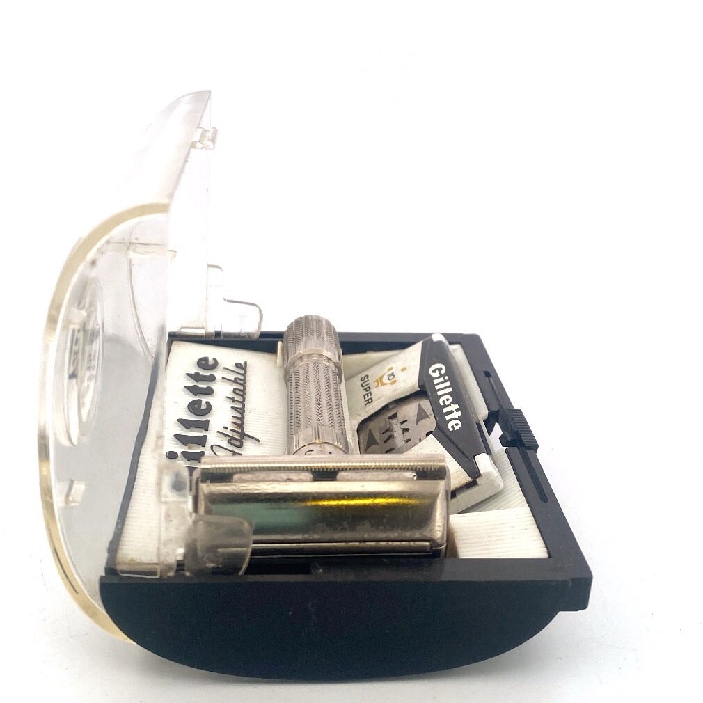 Vintage 1959 Gillette fatboy Razor Set Please See Description - Etsy