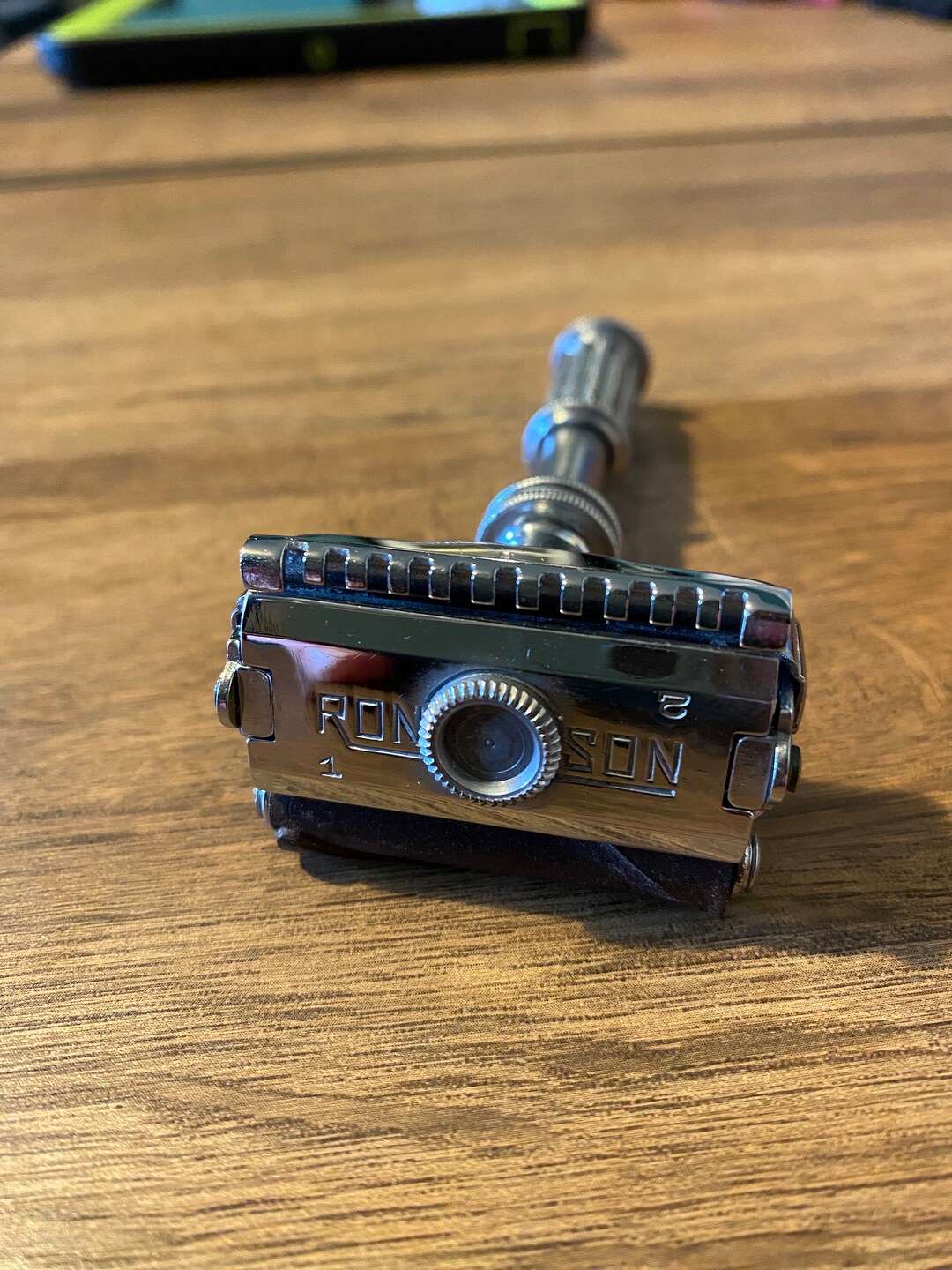 Vintage Ronson Razor Set Includes Razor, Case, Blade Holder and Outer ...