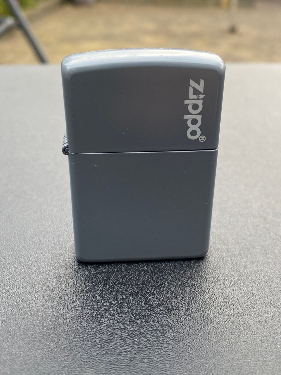 Vintage 2000’s Zippo Lighter - Matt Grey Zippo Lighter - Looks Unstruck ...