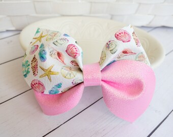 Ocean Hair Bows | Etsy