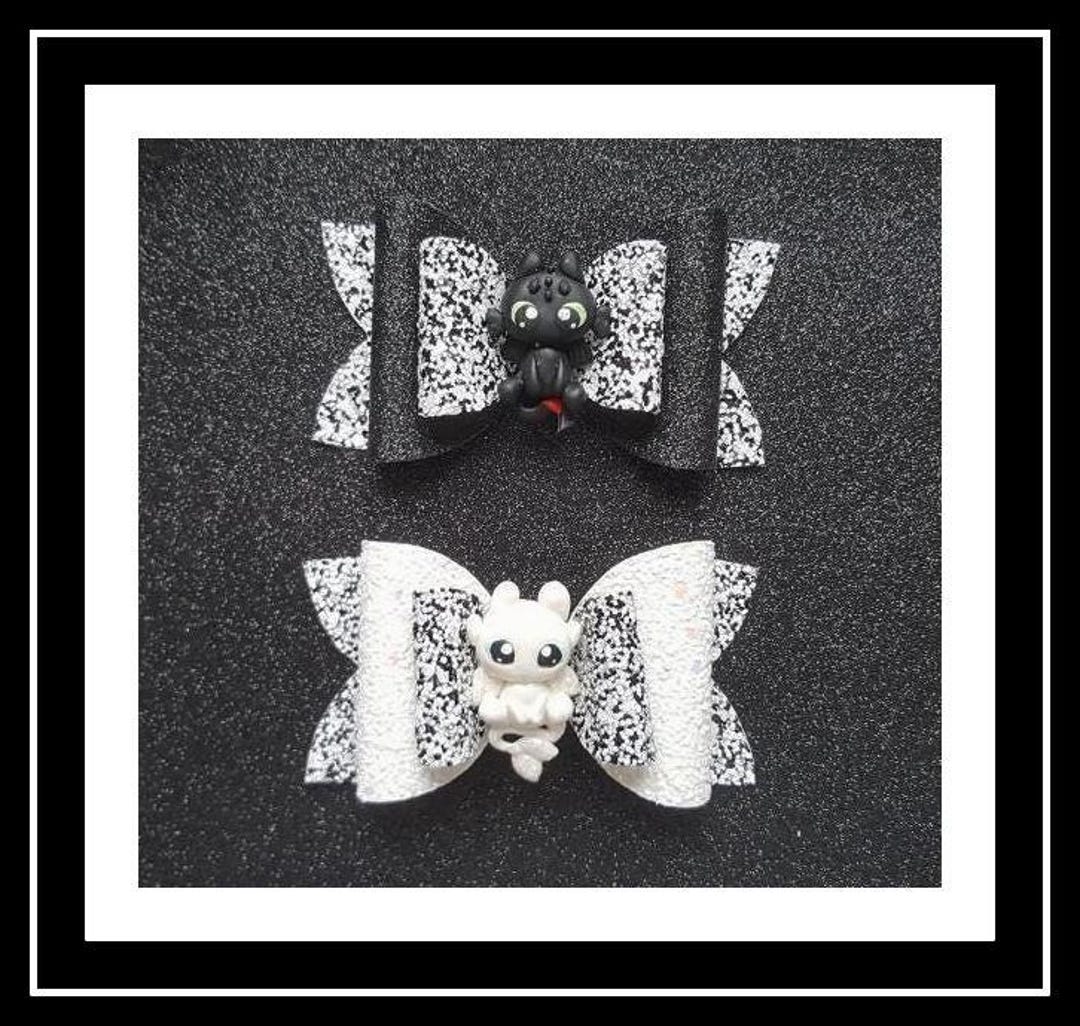 Toothless and Light Fury Dragon Bow: How to Train Your Dragon - Etsy