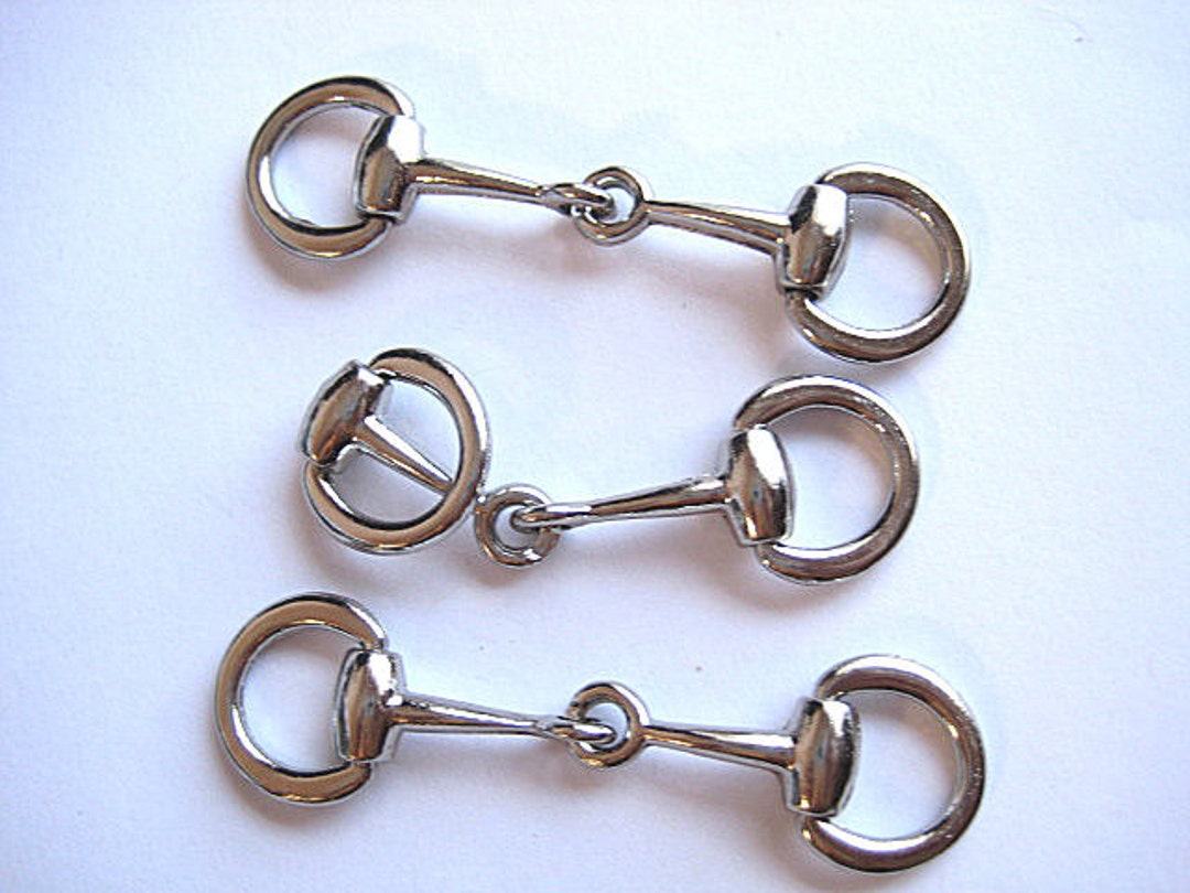 Large Silver Plated High Quality Snaffle Bit--make Fabulous Equestrian ...