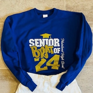Custom Senior Sweatshirt; Senior Sweater; Senior Szn Sweater ...