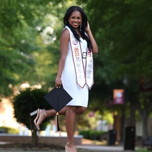 Custom Graduation Stole; Graduation Sash; Graduation Stole; - Etsy