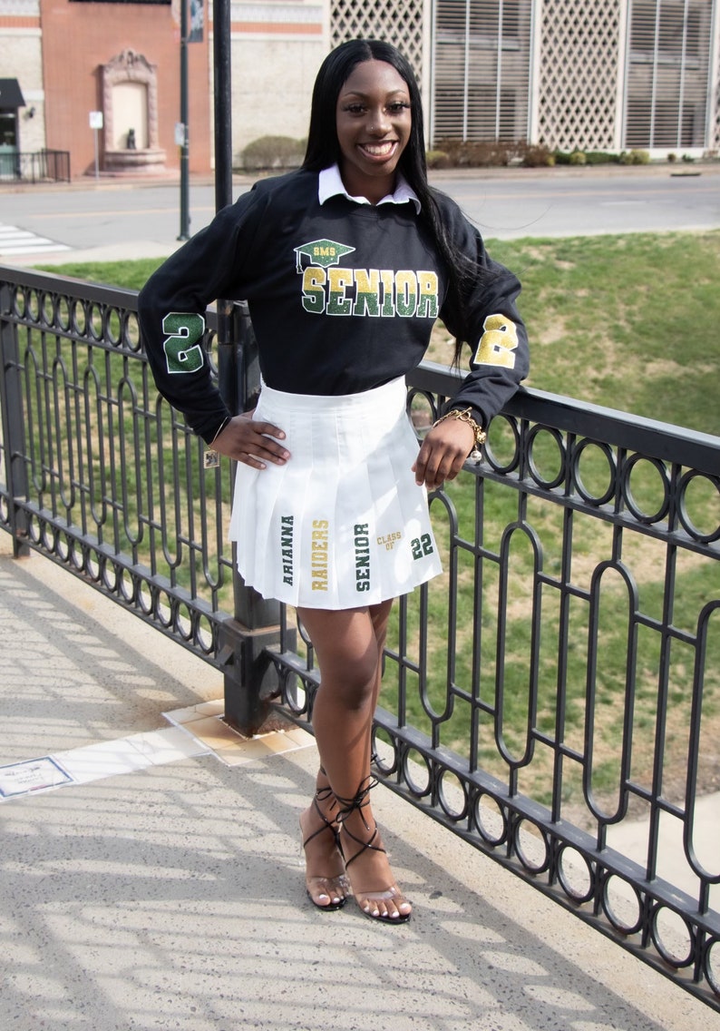 Senior Szn Set Custom Senior Sweatshirt Senior Skirt Set - Etsy