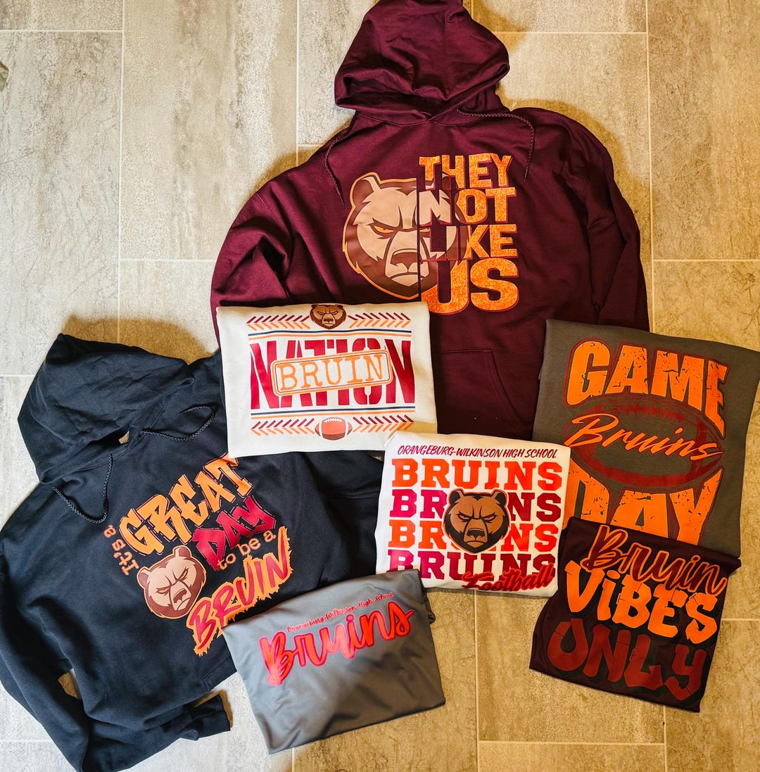 School Spirit Custom Shirts - Etsy