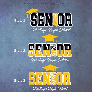 Custom Senior Sweatshirt; Senior Sweater; Senior Szn Sweater ...