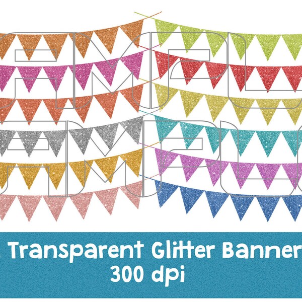 Bunting Clip Art - Etsy