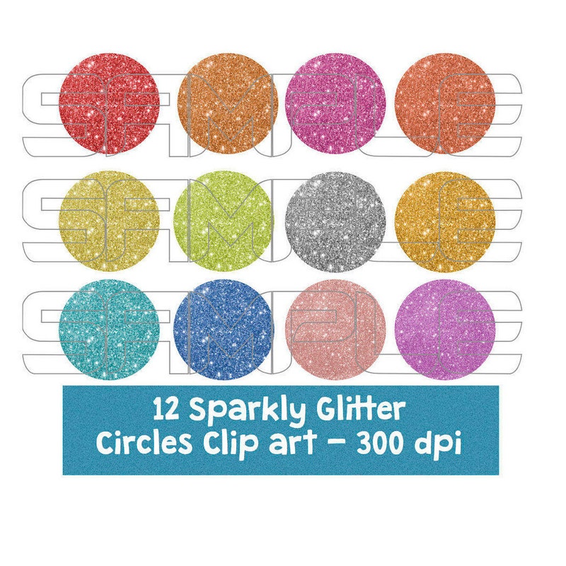 Glitter Labels - Etsy