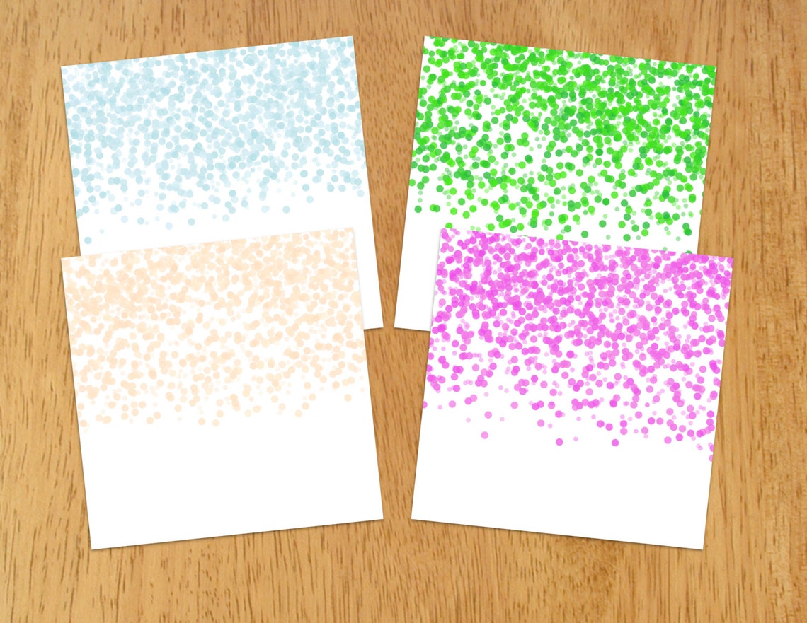 Confetti Digital Paper Digital Scrapbook Paper Confetti | Etsy