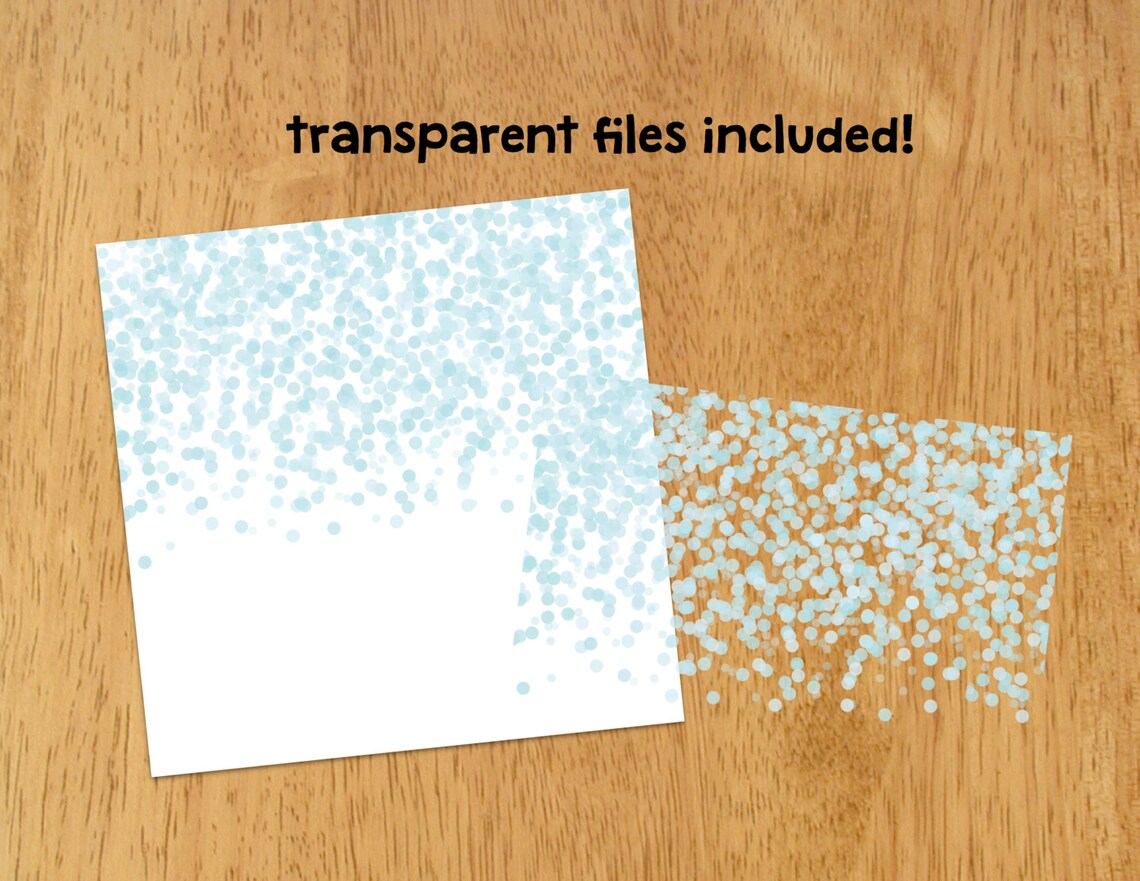 Confetti Digital Paper Digital Scrapbook Paper Confetti - Etsy