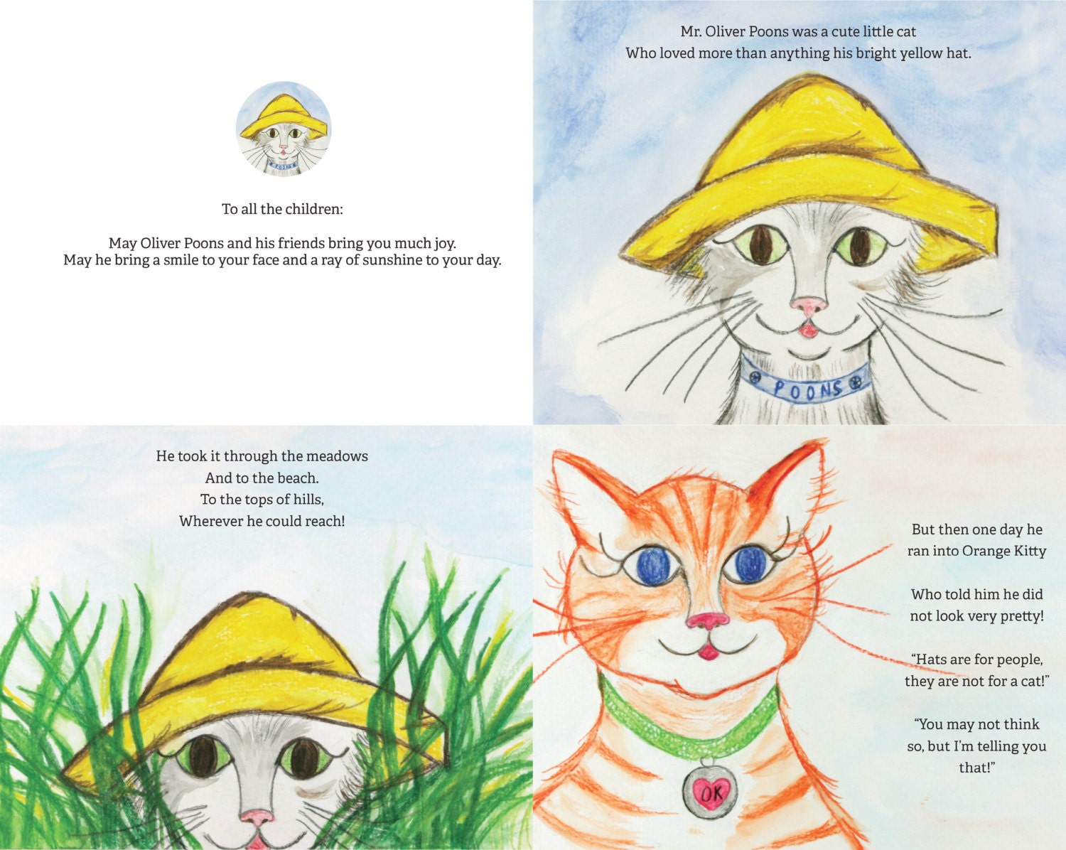 Personalized Baby Book - Personalized Children's Book - Cat Book ...