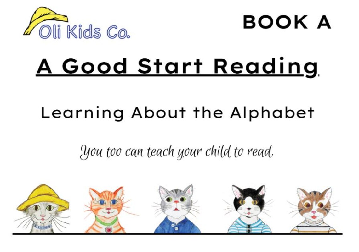 A Good Start Reading - Short "a" Words - Book 1 of 5 -digital Download ...