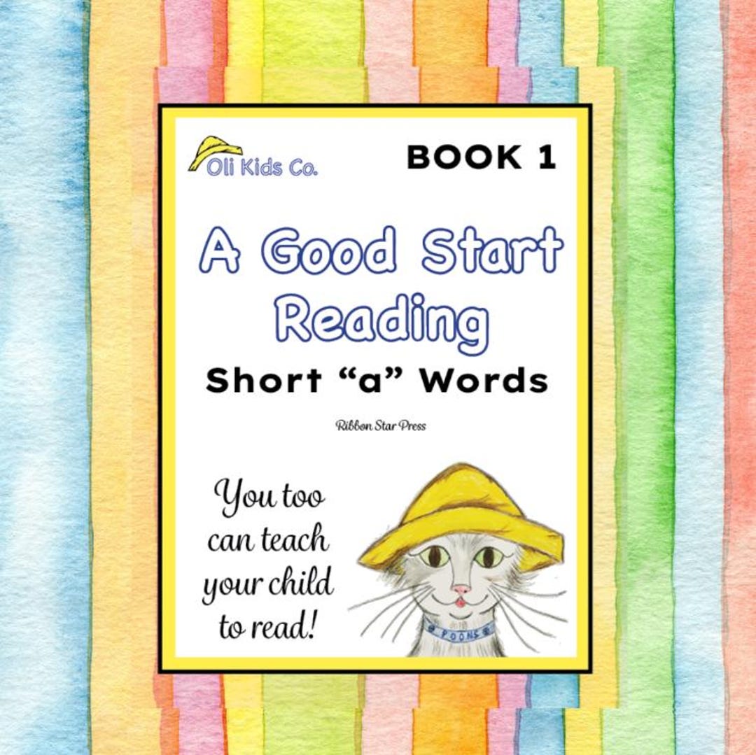 A Good Start Reading - Short "a" Words - Book 1 of 5 -digital Download ...