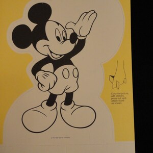 Mickey Mouse Stand Ups // Party Decor // WDW // Walt Disney NEW With ...